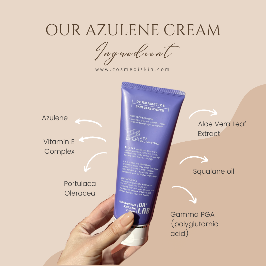 DR+LAB Hydra-Derma Azulene Cream 200ml – Dr+Lab Cos-Medi-Skin